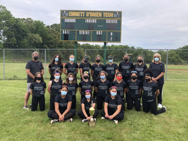 EOB Girl's Softball Team Wins Championship - Emmett O'Brien Technical ...